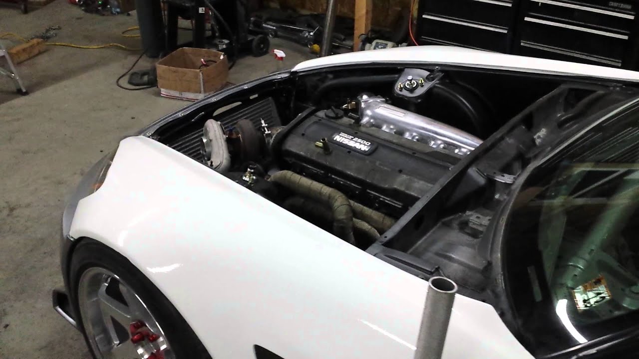 Rb25 Skyline swapped Honda s2000. - YouTube