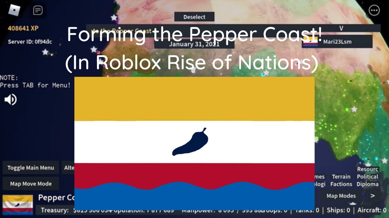 Forming the Pepper Coast! (Roblox Rise of Nations) - YouTube