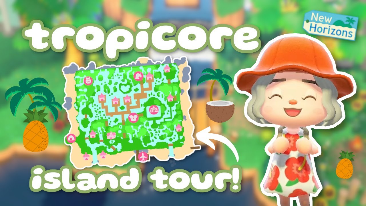 My Tropicore Island TOUR! 🌴 (Bali Boardwalk Neighborhood!) | Animal ...