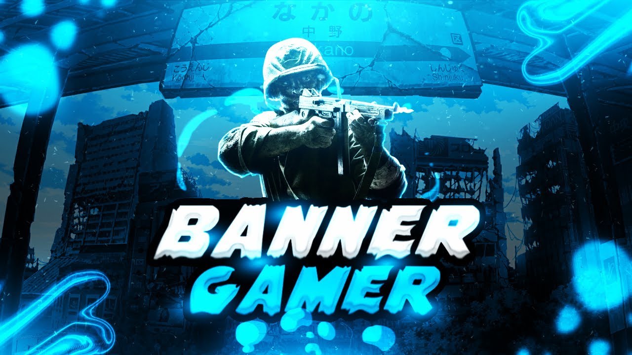 COMO HACER UN BANNER GAMER| PS TOUCH| ANDROID| GFX - YouTube