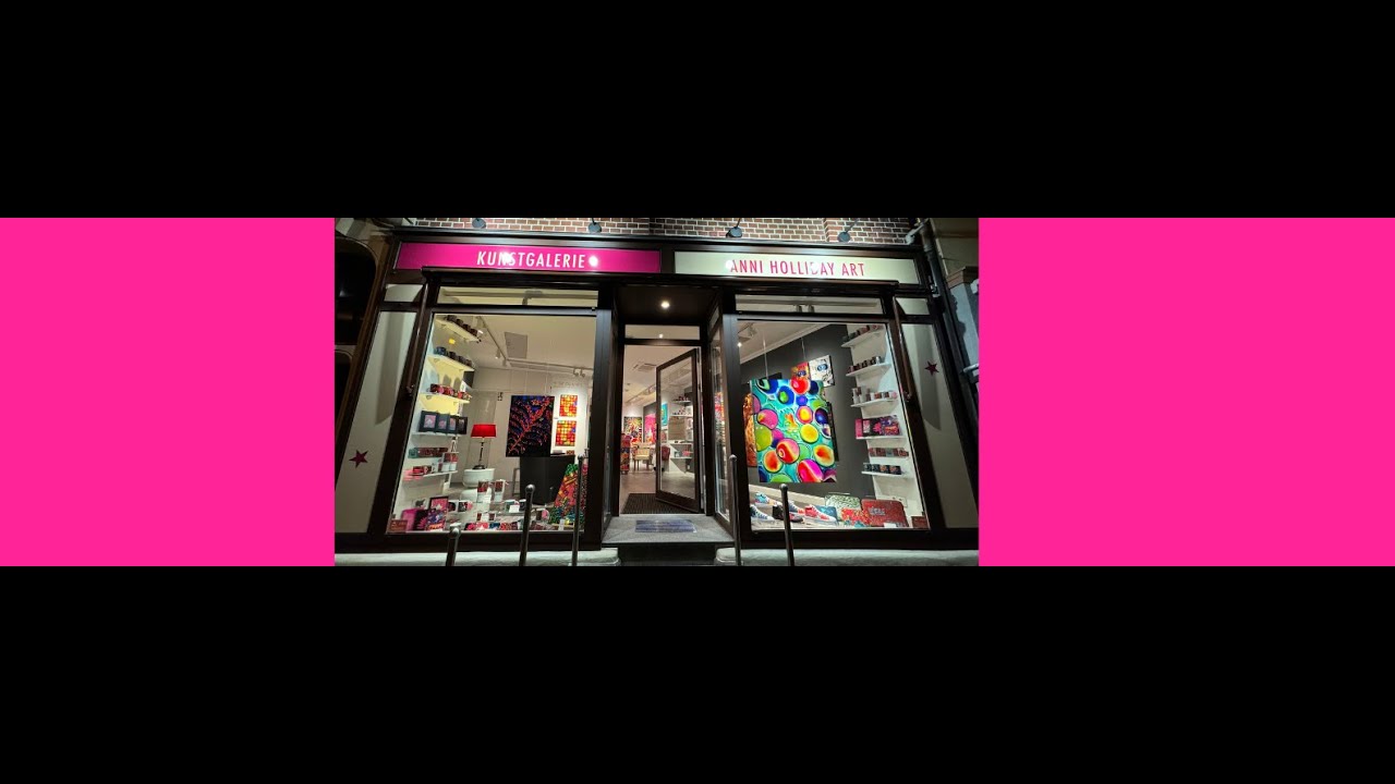 Anni Holliday - Farbexplosive bunte 3D-Kunst - Künstlerportrait von HR ...