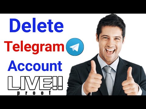 How To Delete Telegram Account 2021 - permanently - how to deactivate ...