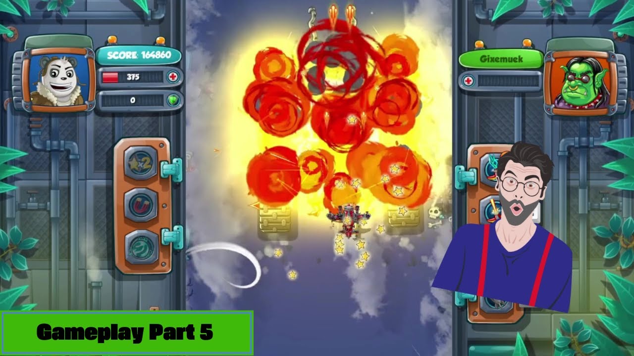 Panda Commander Air Combat Teil 5 Explosionen hier Explosionen da xD 🤣 - YouTube