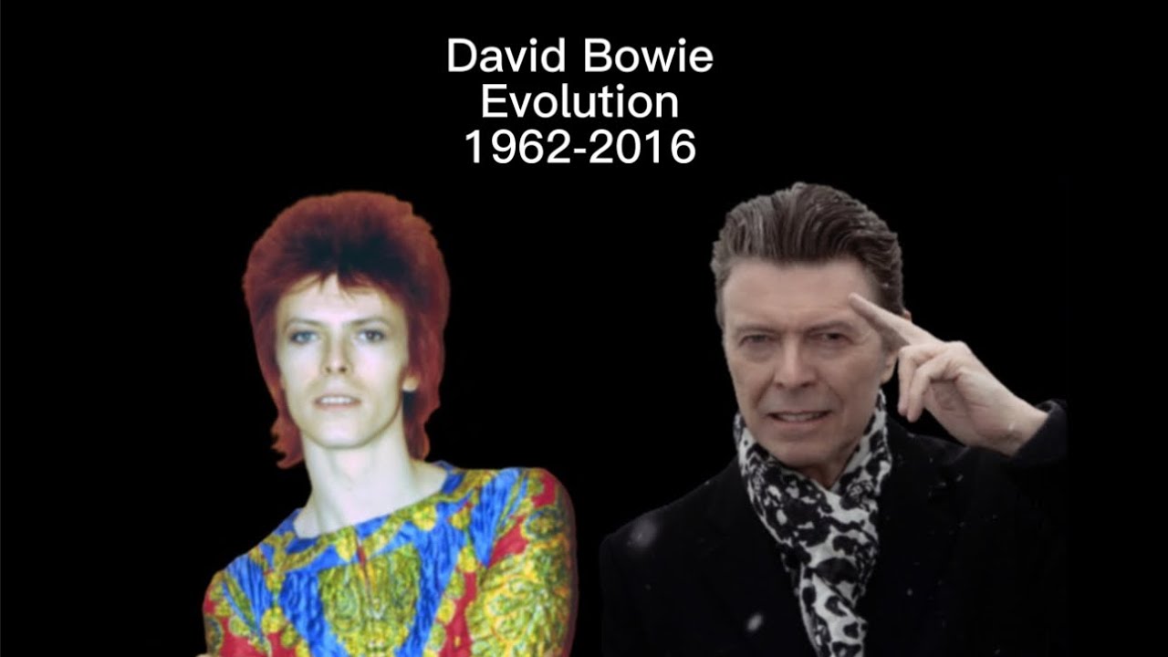 The Evolution of David Bowie (1962-2016) - YouTube