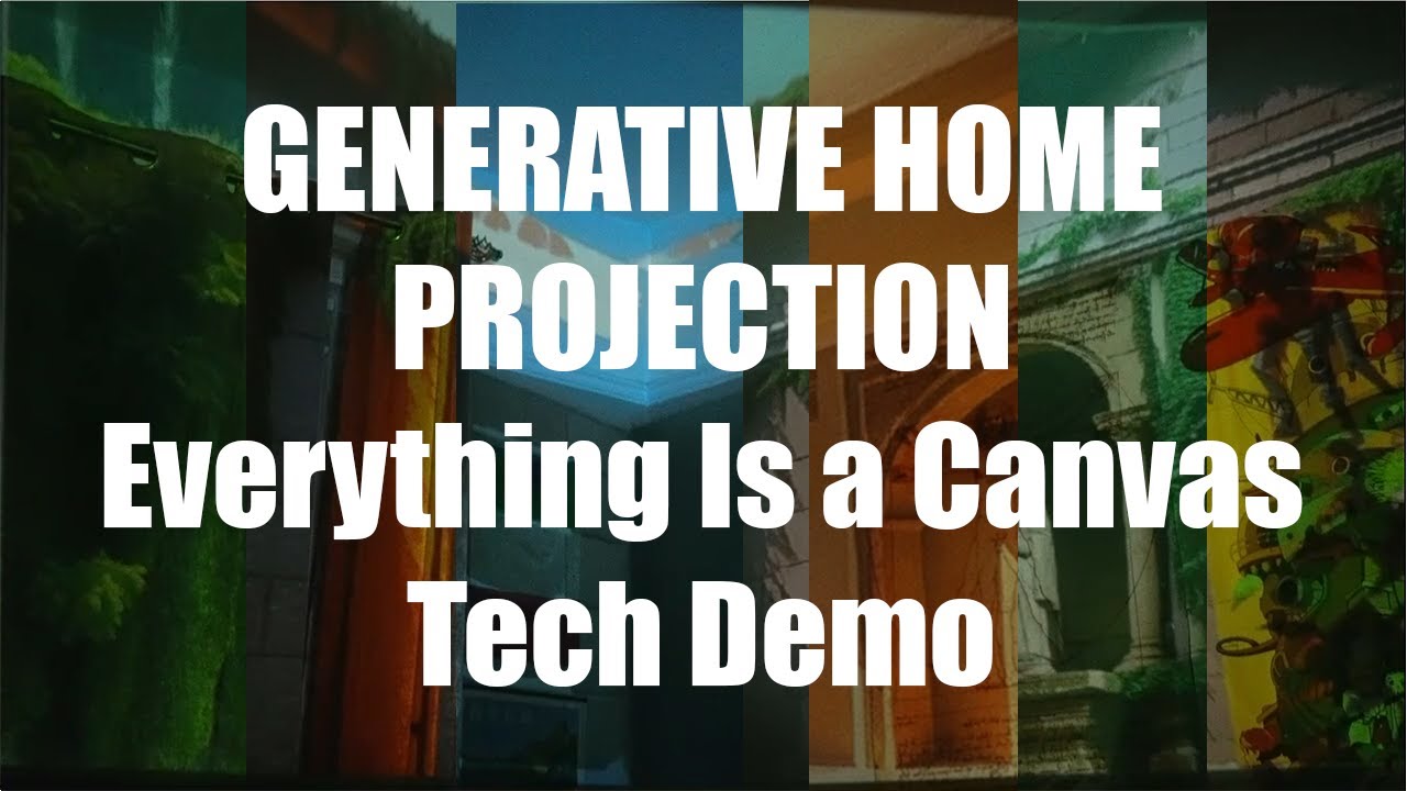 Everything Is a Canvas | Projection Mapping Program Demo | Python ...