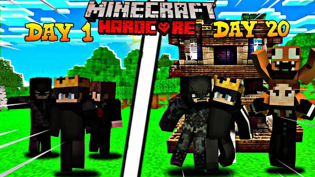 MINECRAFT HARDCORE SERIES WITH SQUAD | HARDCORE SERIES - YouTube