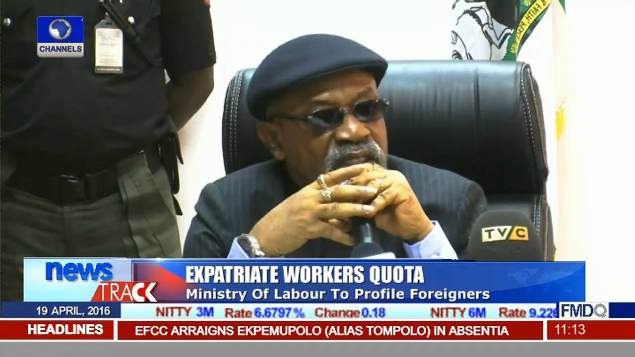 Minister Of Labour To Profile Foreigners - YouTube