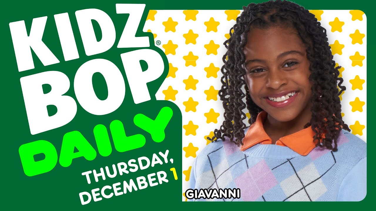 KIDZ BOP Daily - Thursday, December 1, 2022 - YouTube