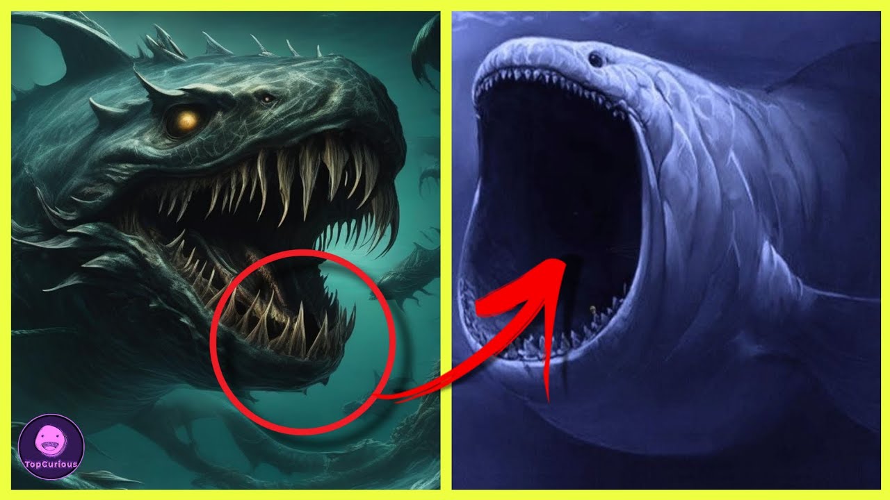 10 MONSTRUOS ACUÁTICOS MÁS TEMIBLES - YouTube