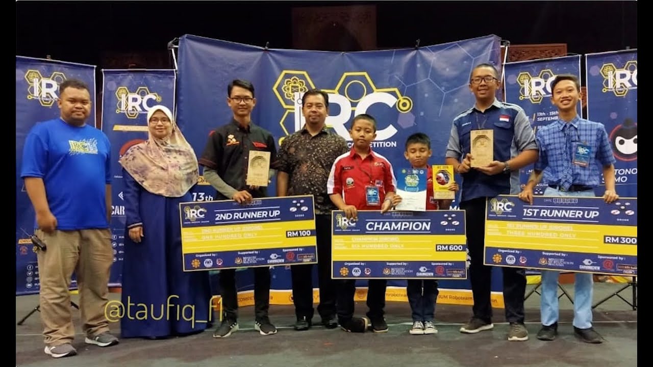 IIUM ROBOTIC COMPETITION(IRC) 2019 - HIGHLIGHT - YouTube