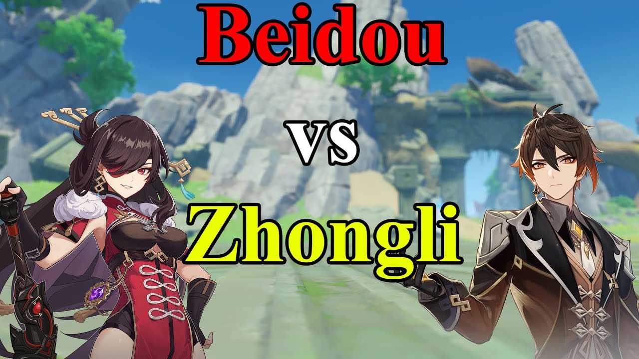 Beidou VS ZhongLi Boss(No hit) - YouTube