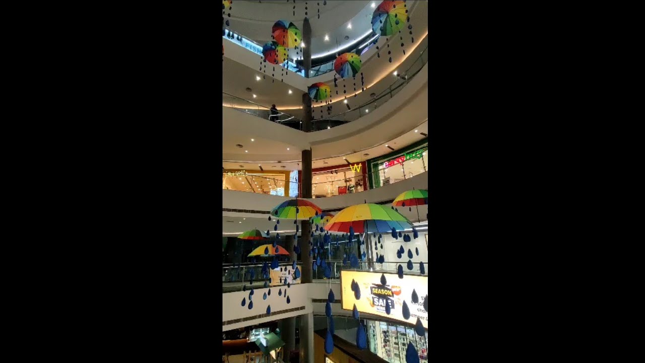 DSL Mall View in Rainy Season...☔☔🌈⛈️⛱️ - YouTube