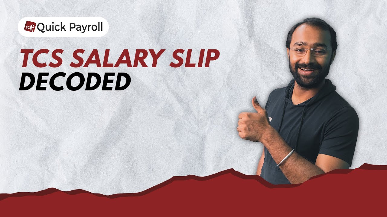 TCS Salary Slip Decoded #QPShorts 58 - YouTube