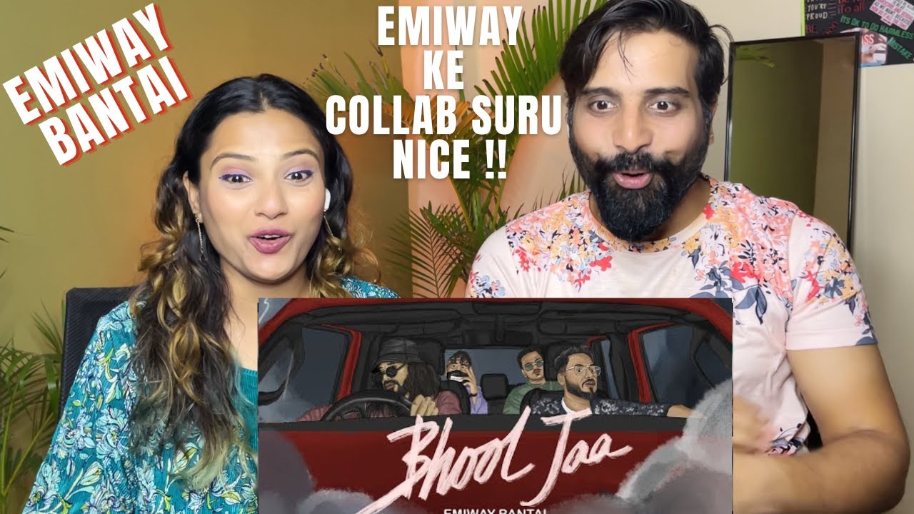 EMIWAY - BHOOL JAA ft. BEN Z , YOUNG GALIB , MEMAX| REACTION | Funkie ...