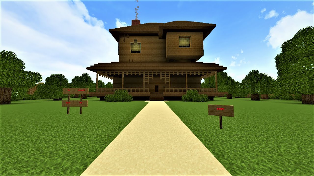 Monster house (Minecraft) - new sounds updade - doorbell, theater ...