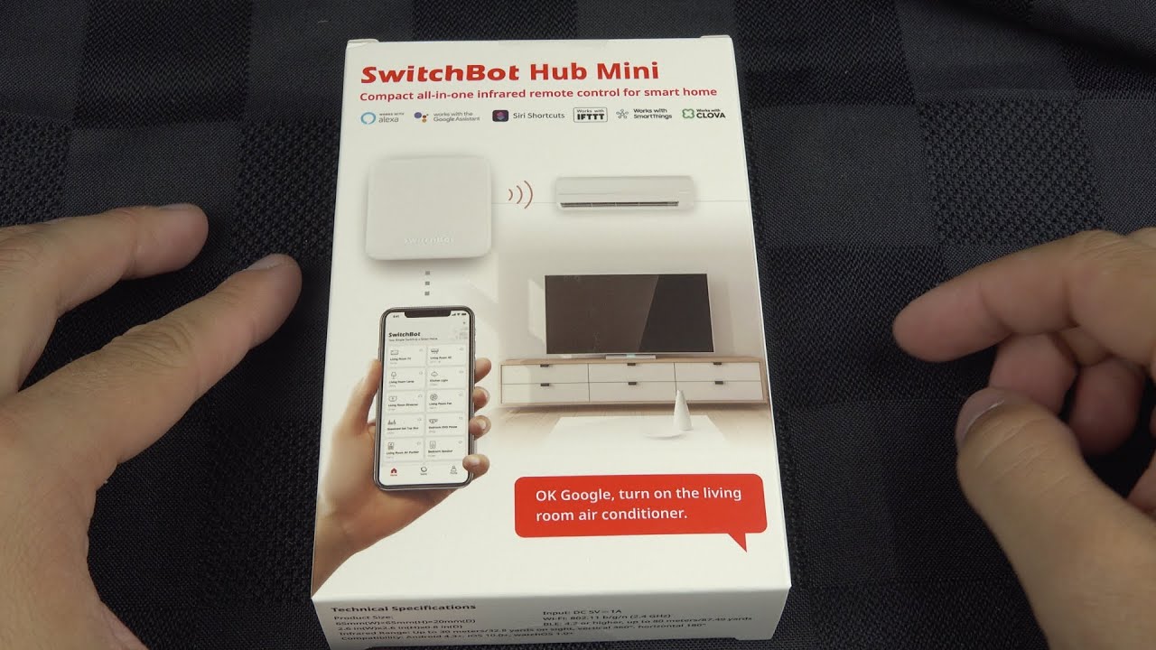 Unboxing SwitchBot Hub Mini - YouTube