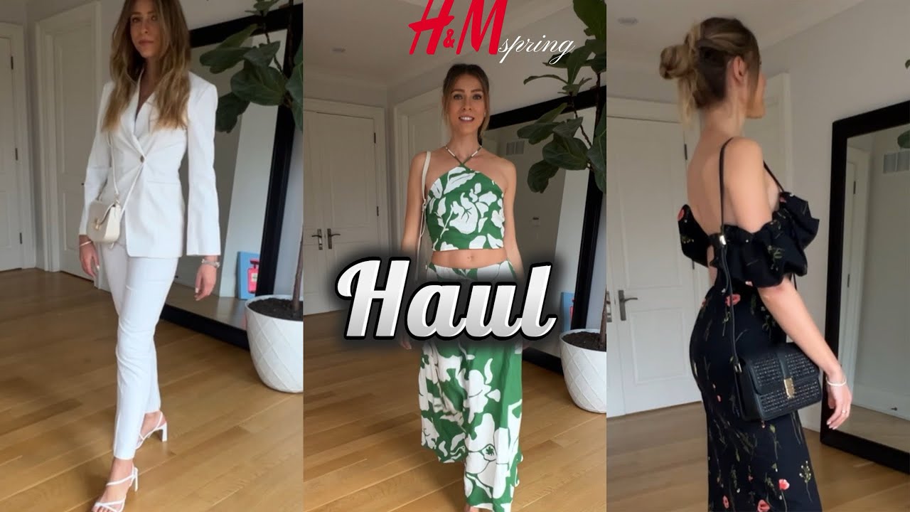 Massive H&M Spring Haul ️ - YouTube