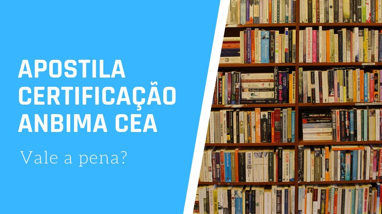 Apostila para Certificação ANBIMA CEA? - YouTube