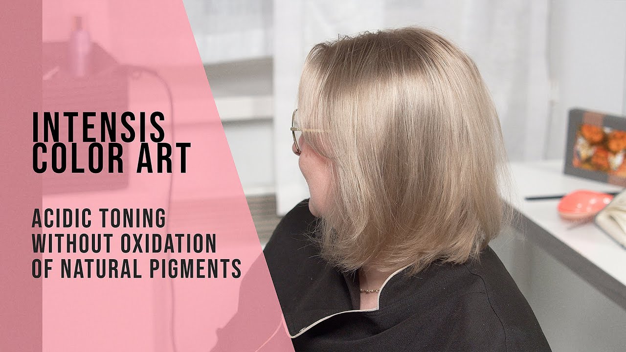 ACIDIC HAIR TONING WITHOUT OXIDATION OF NATURAL PIGMENTS - YouTube
