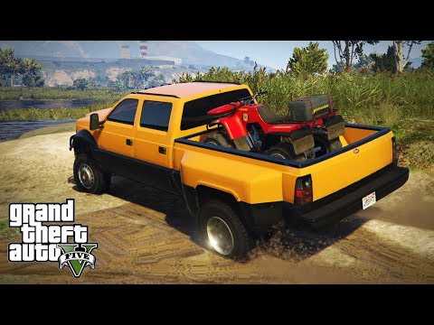 LIFTED SANDKING DUALLY HAULING AN ATV! 4x4 Off-Roading, Mudding, & Hill ...