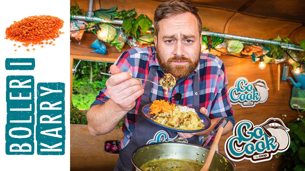 Opskrifter: Boller i karry | Vegetar opskrift | GoCook by Coop - YouTube