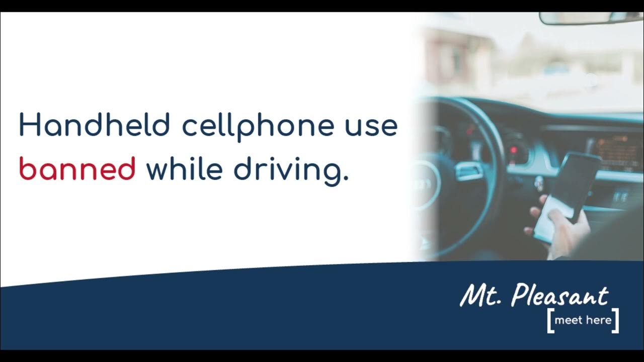 Hand Held Cell Phone Use Banned - YouTube
