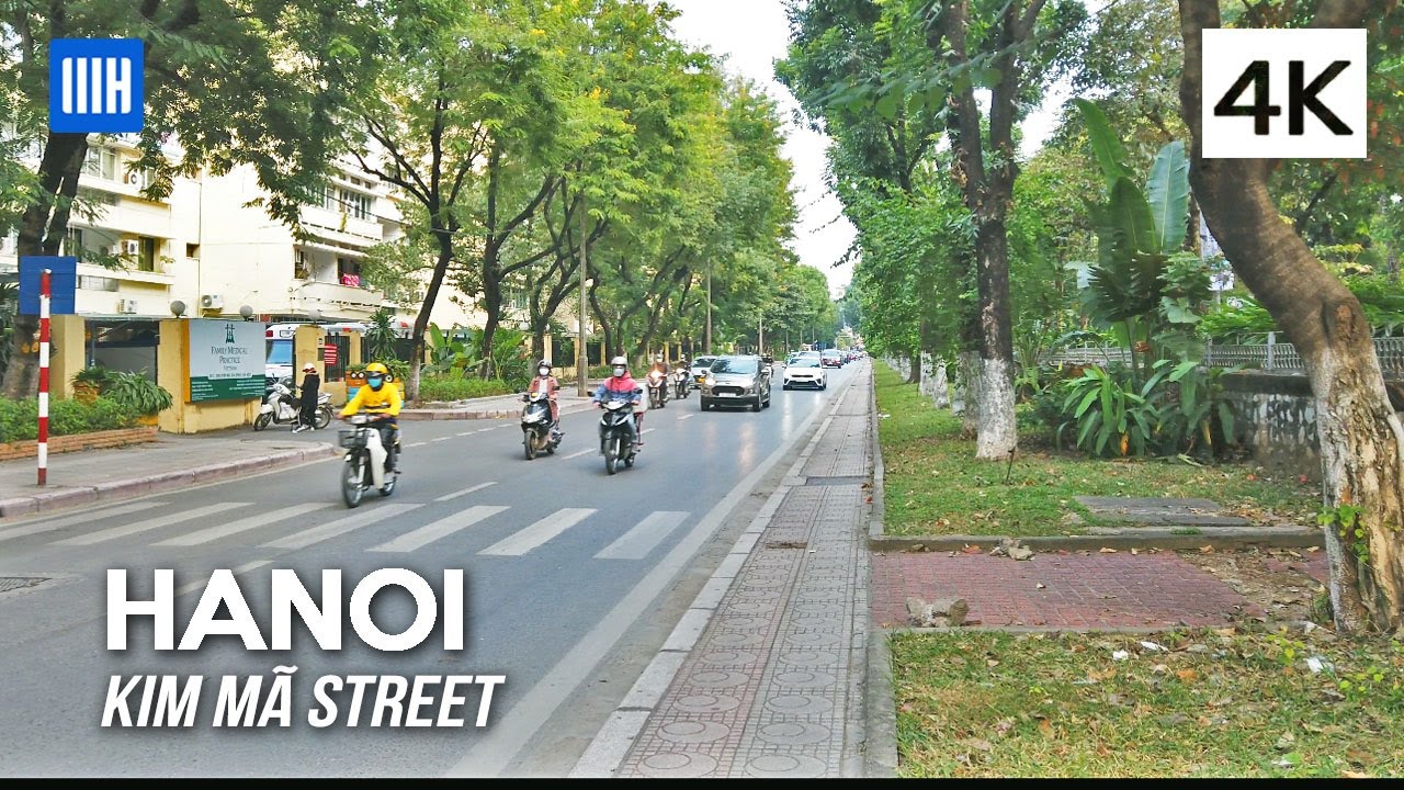 Hanoi, Vietnam - Walking to Kim Mã street from Giảng Võ (Cát Linh Metro ...
