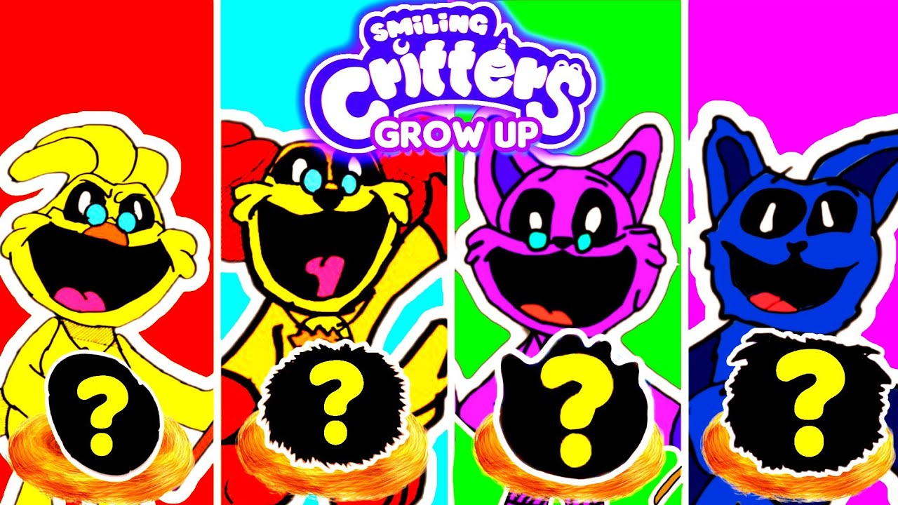 All Smiling Critters Growing Up Journey - YouTube