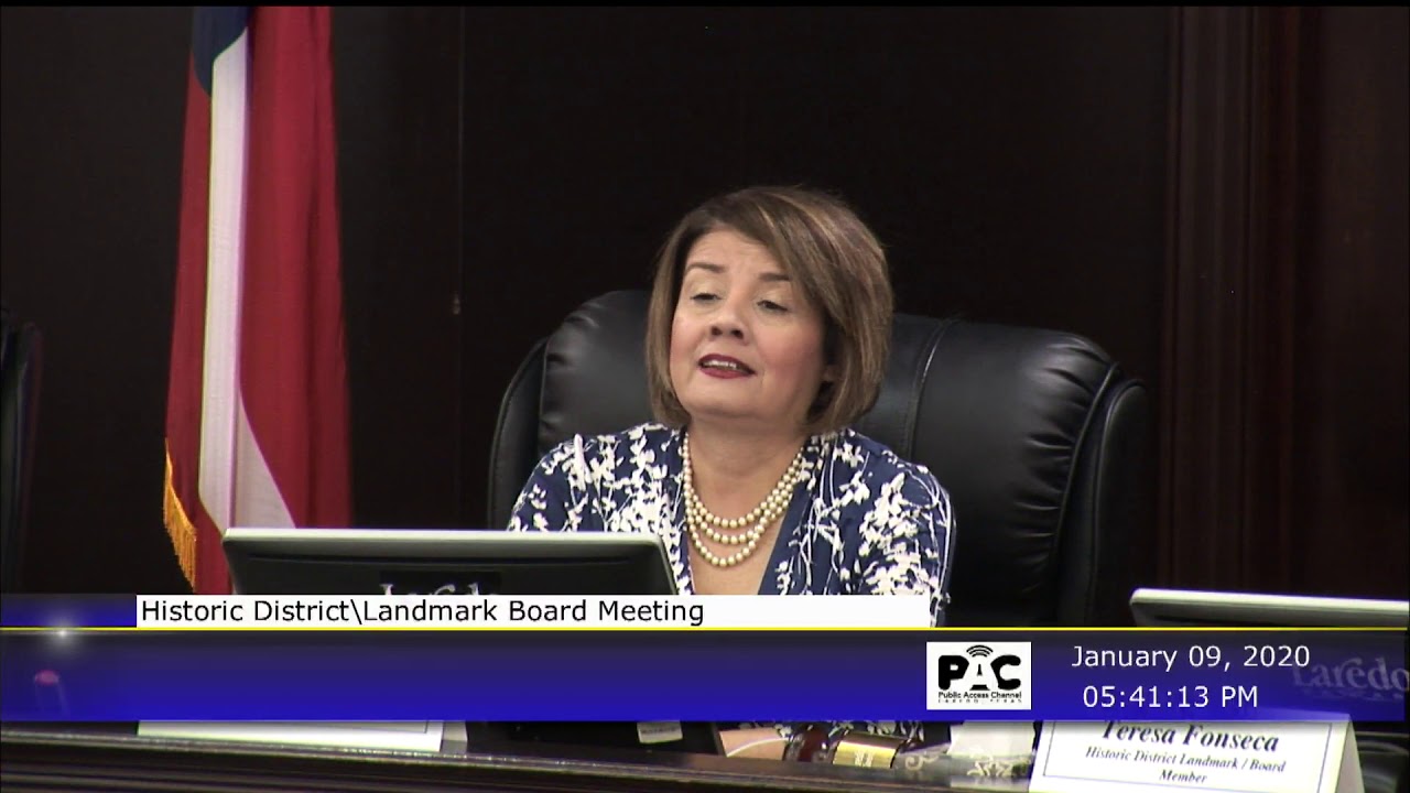 Historic District Landmark Board Meeting 010920 - YouTube