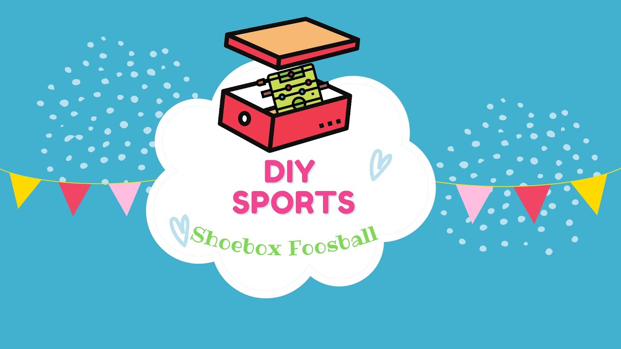 DIY Sports - Shoebox Foosball - YouTube