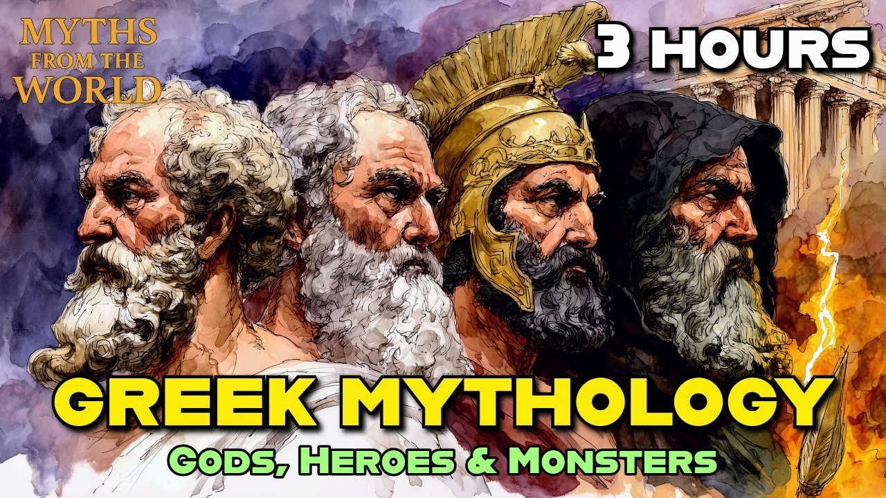 Greek Mythology Stories: Gods, Heroes & Monsters | 3 Hour Compilation ...