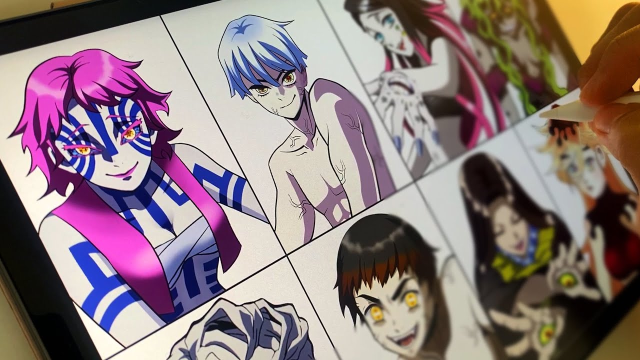 Drawing 12Kizuki | Gender Swap【Demon Slayer】 - YouTube