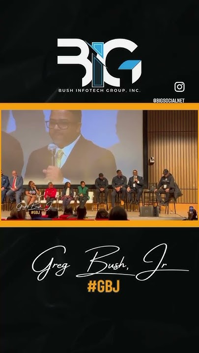 GBJ talking about Bush Infotech Group, Inc. - YouTube