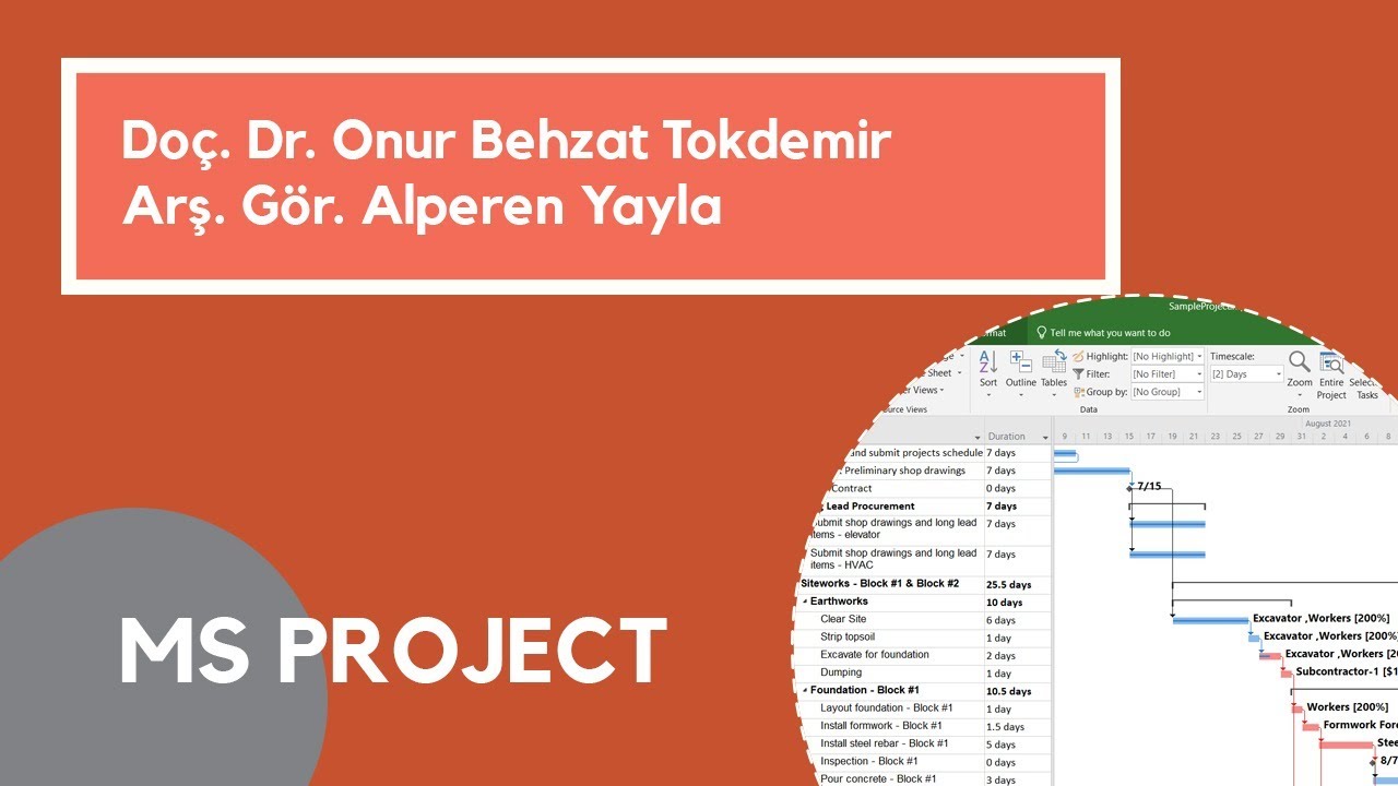 MS Project 101 - YouTube