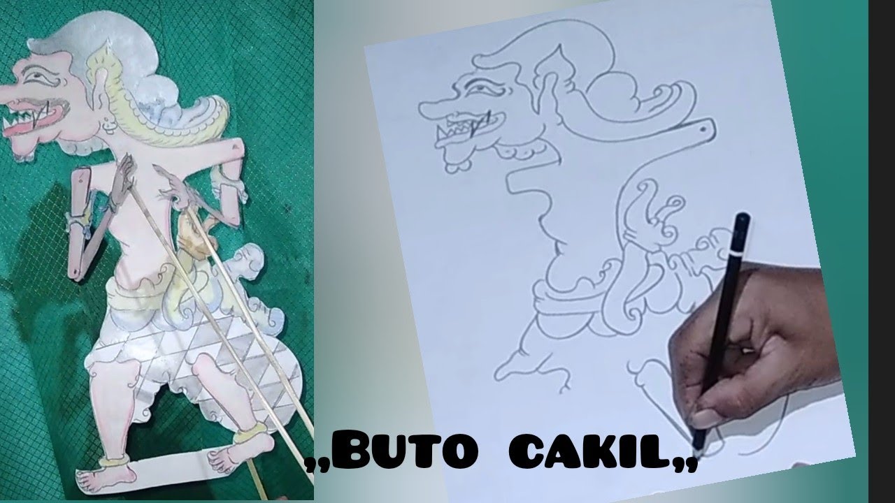 Buto Terpopuler....! Cara Menggambar Wayang Buto Cakil Dan ...