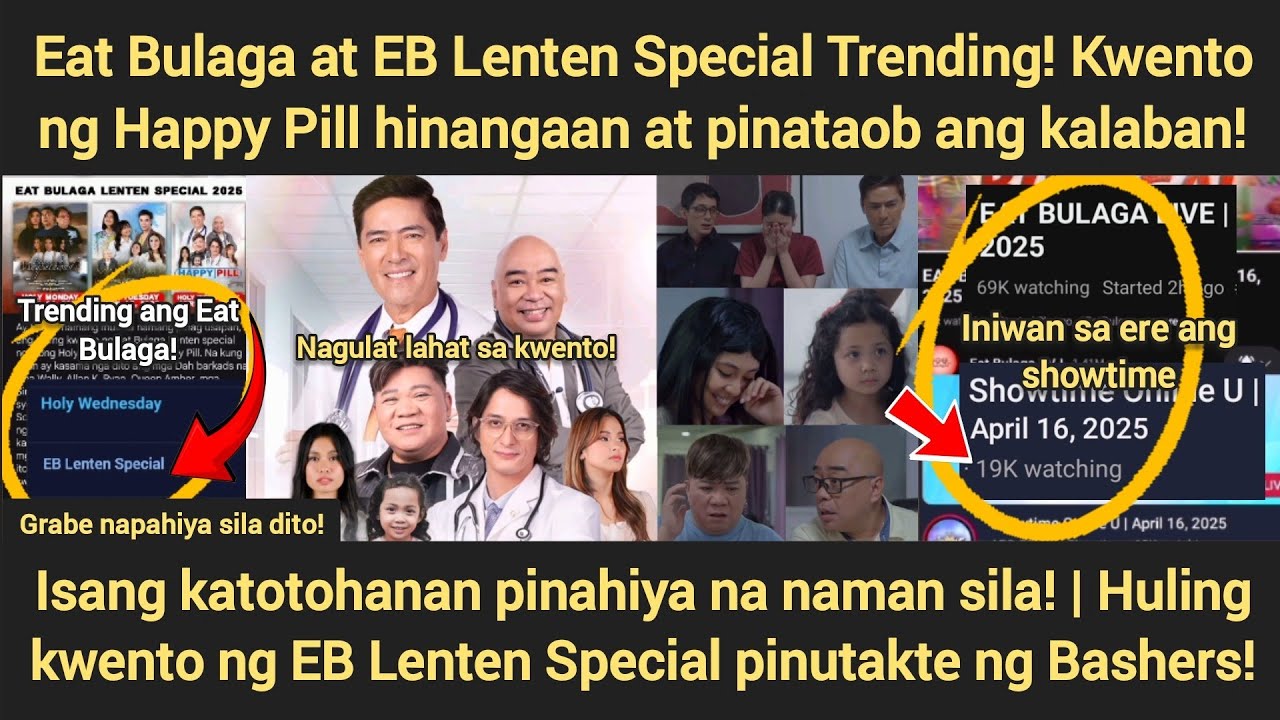 Eat Bulaga pinahiya sila sa isang katotohanan! EB nagTrending | Happy ...