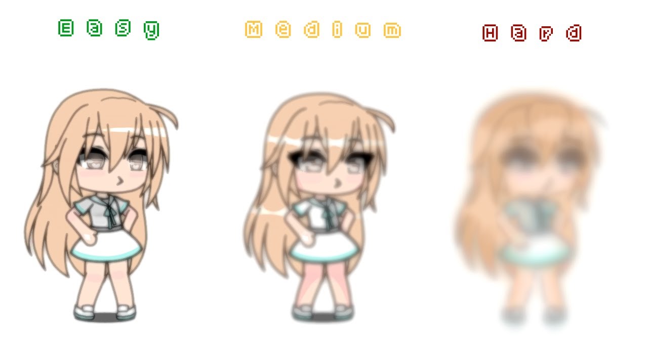 My Editing Level (easy , medium, hard) - YouTube