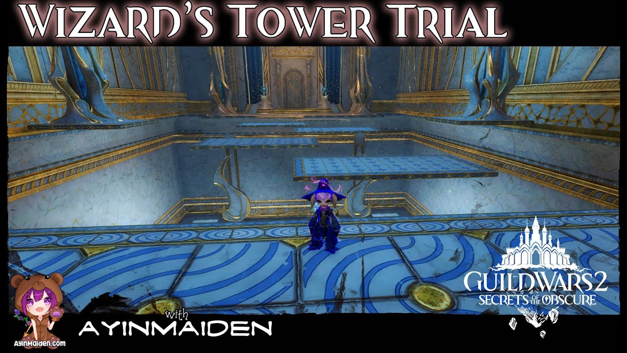 GW2 Wizard's Tower Trial, Gauntlet Challenge (Jumping Puzzle) | Gold ...