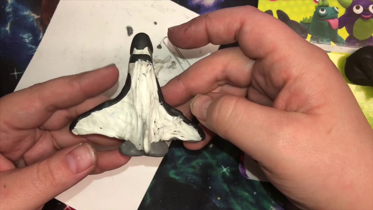 Fun With Art—Space Shuttle out of Clay - YouTube