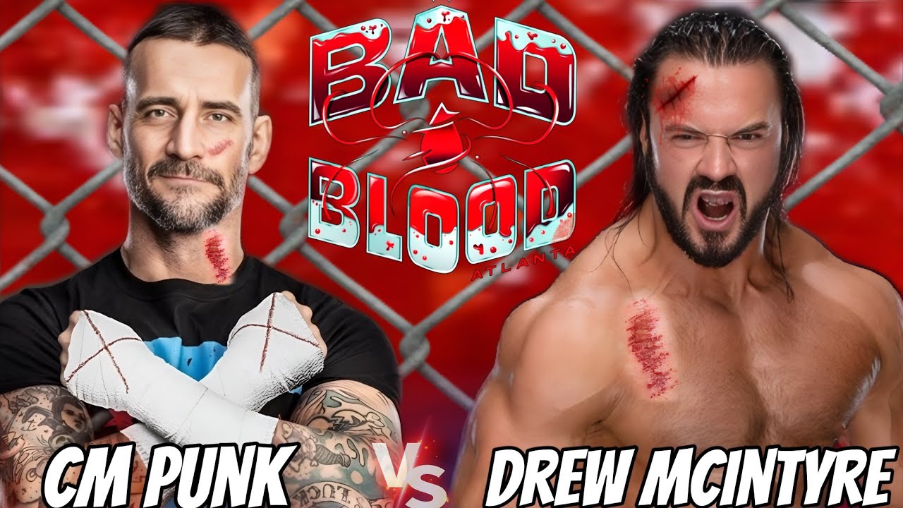 CM Punk vs. Drew McIntyre Full Match - WWE Bad Blood 7/10/2024 - YouTube