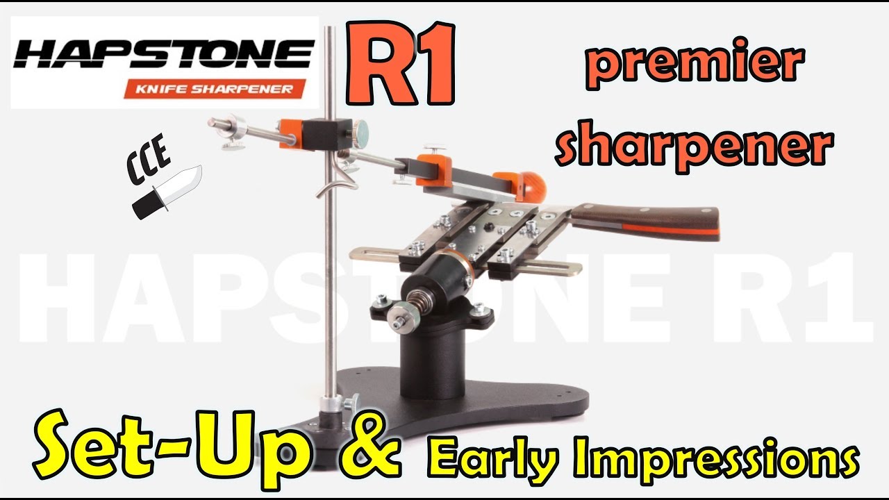 How to SET-UP & Early Impressions - 💥NEW💥 Hapstone R1 Sharpening System - YouTube
