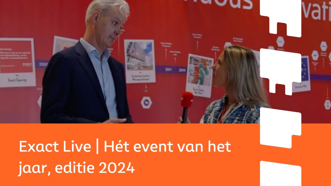 Exact Live | Hét event van het jaar, editie 2024 - YouTube