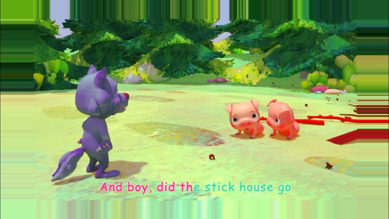 The wolf break the stick house😥//Effects//Sponsored by Klasky Csupo ...