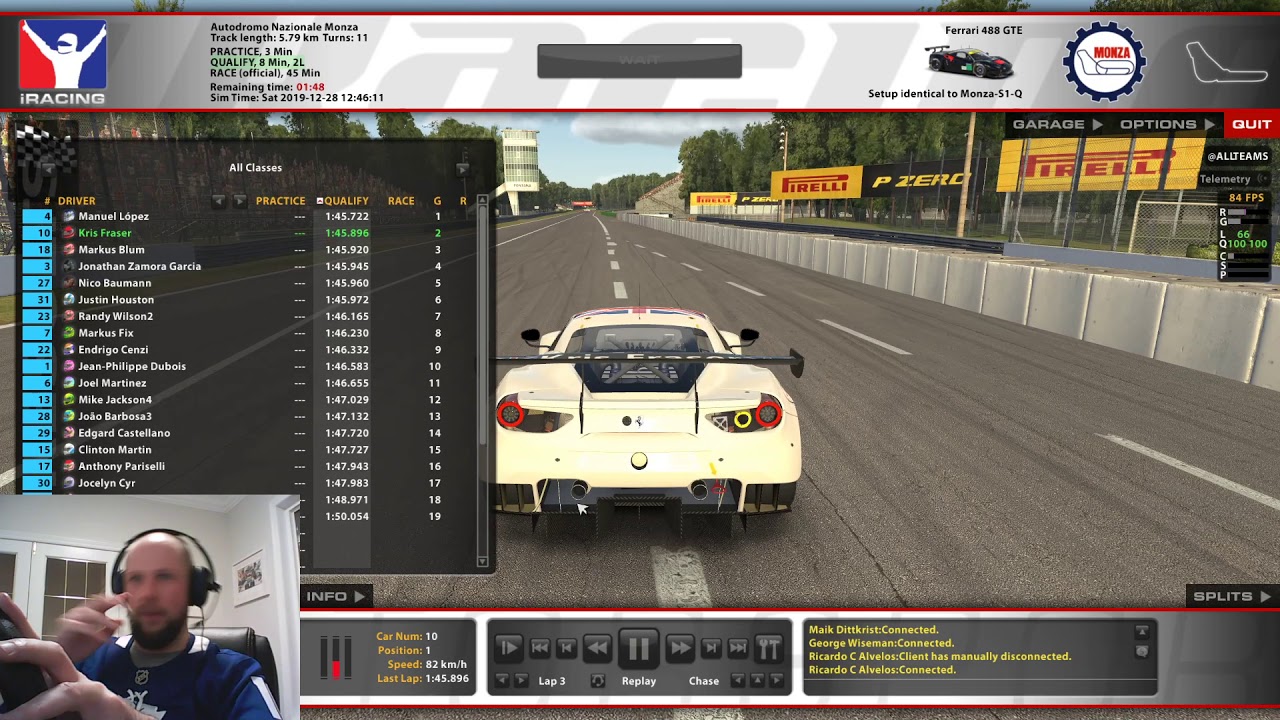 IMSA on Iracing - Monza - First race of the week - YouTube