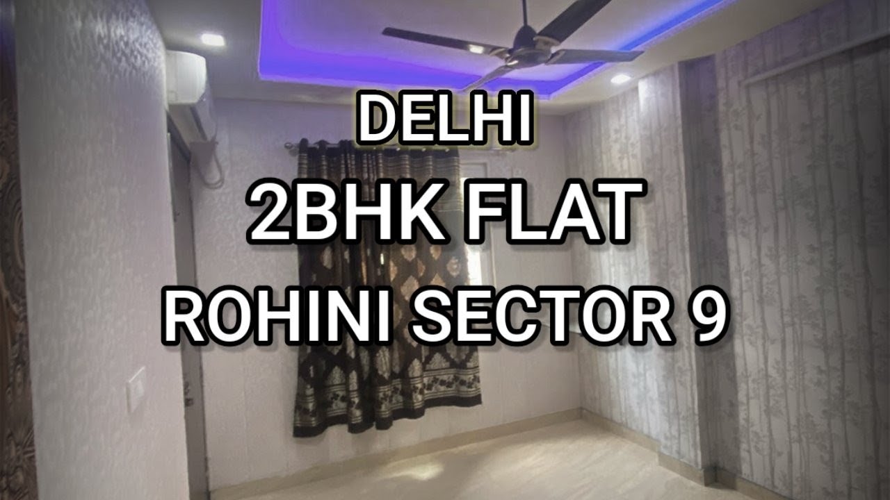 2BHK Flat 1st floor Rohini sector 9.Good Society & amount is 1.45cr ...
