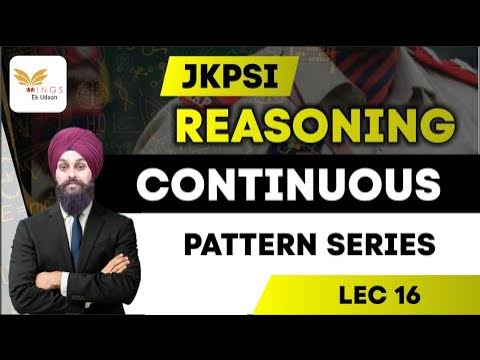 LEC 16 CONTINUOUS PATTERN SERIES II LETTER SERIES PART II I JKPSI I JKSSB - YouTube