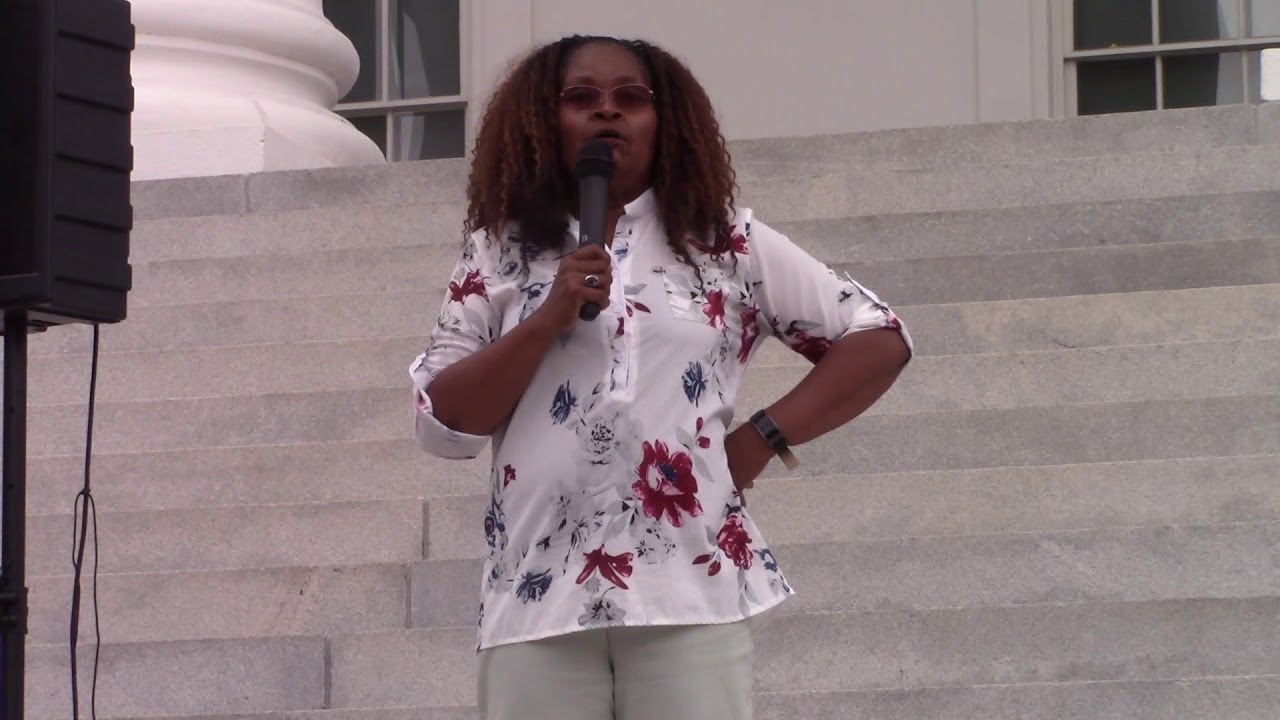 Andrea Miller Speaking Up For Climate Justice - YouTube