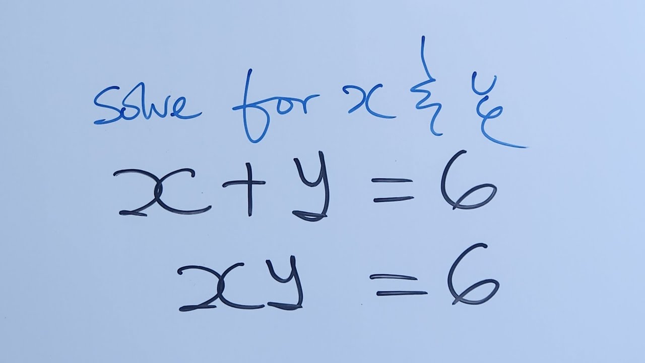 Japanese | Olympiad Maths | solve for X and y - YouTube