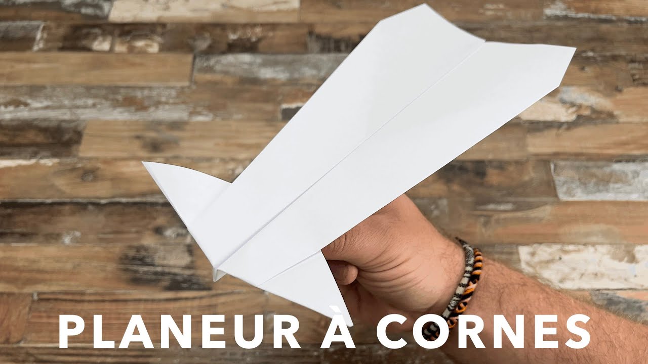 Comment faire LE MEILLEUR Avion Planeur Facile - Inratable - Très ...