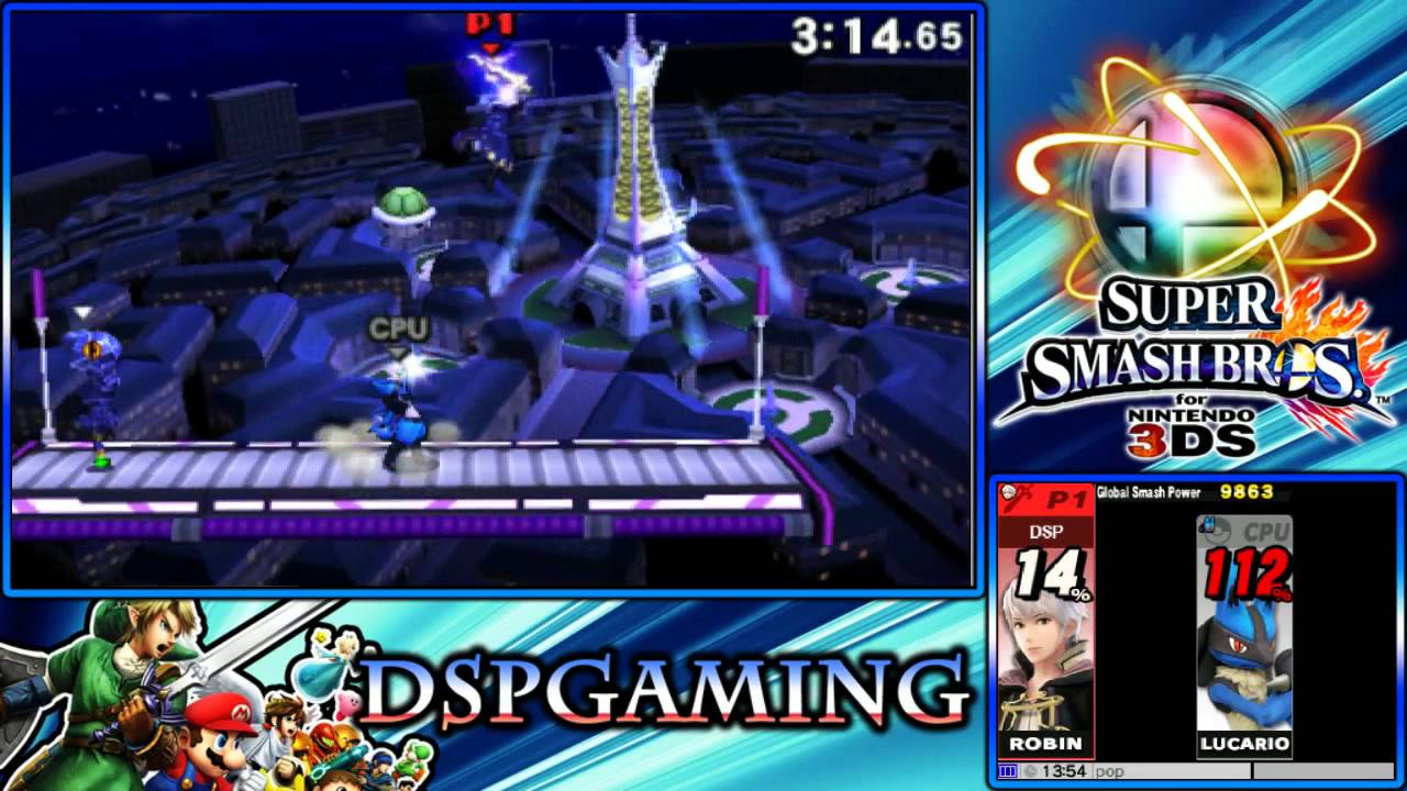 Super Smash Bros. (3DS) Robin Classic Mode playthrough - YouTube